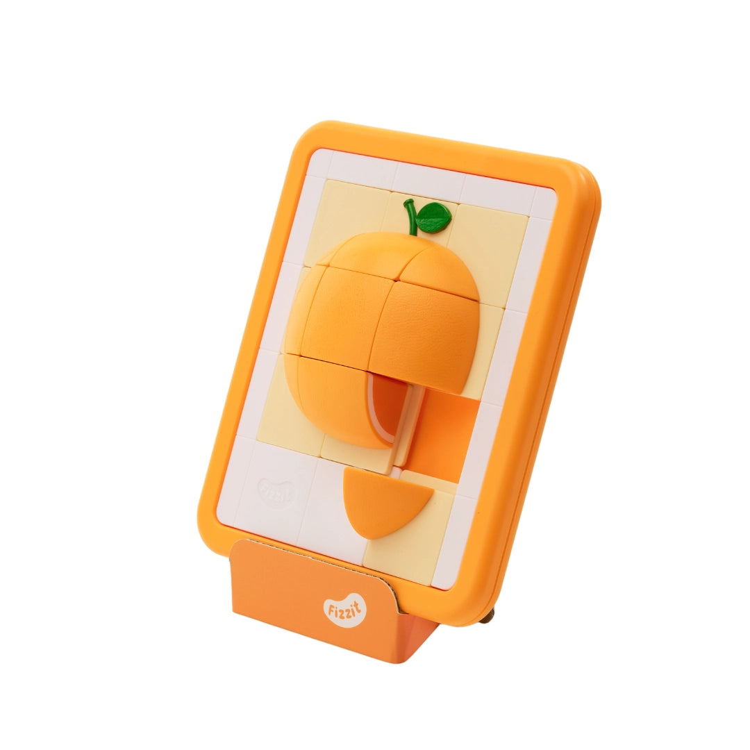 Fizzit - 3D Sliding Puzzle: Orange – HeyKids Australia