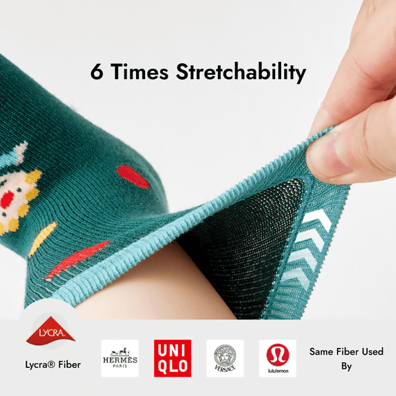 4 Pack Socks: Circus Series – HeyKids Australia