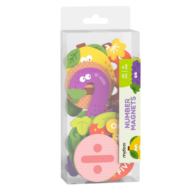 Mideer Number Magnets 26P - Educational Toy – HeyKids Australia
