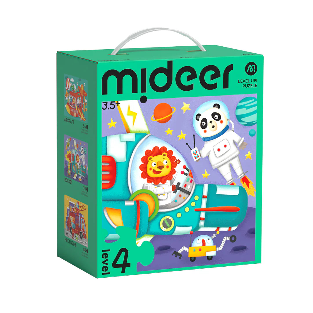 Mideer - Kids Puzzles - Level 4: Transportation 54P-88P – HeyKids Australia