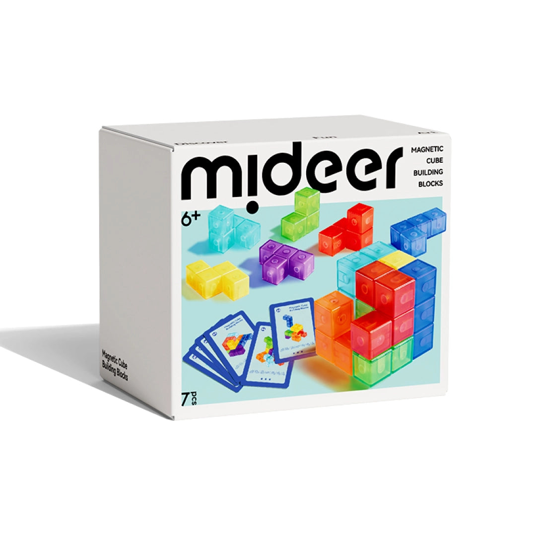 Mideer - Magnetic Cube Building Blocks – HeyKids Australia