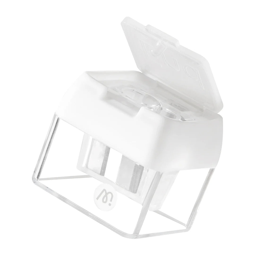 Mideer Three-hole Pencil Sharpener - Cloud White – HeyKids Australia